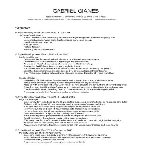 Josh Swenson Resume | PDF