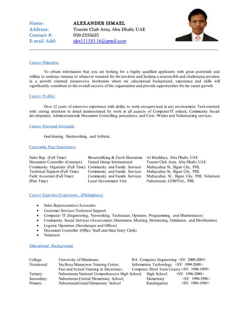 Oliver Resume RSA | DOCX