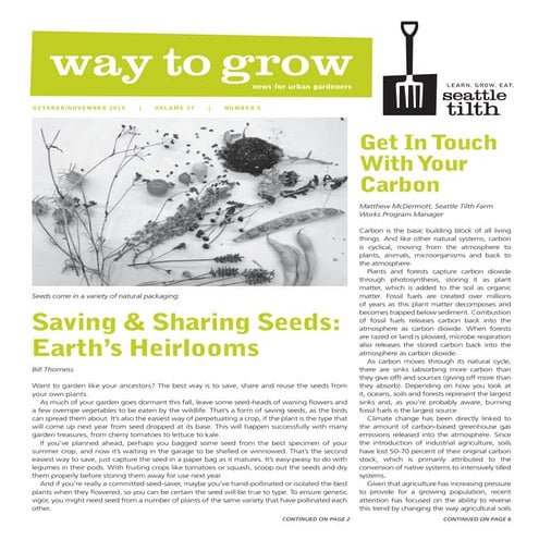 Seattle Tilth Newsletter OctNov 2014 PRESS | PDF