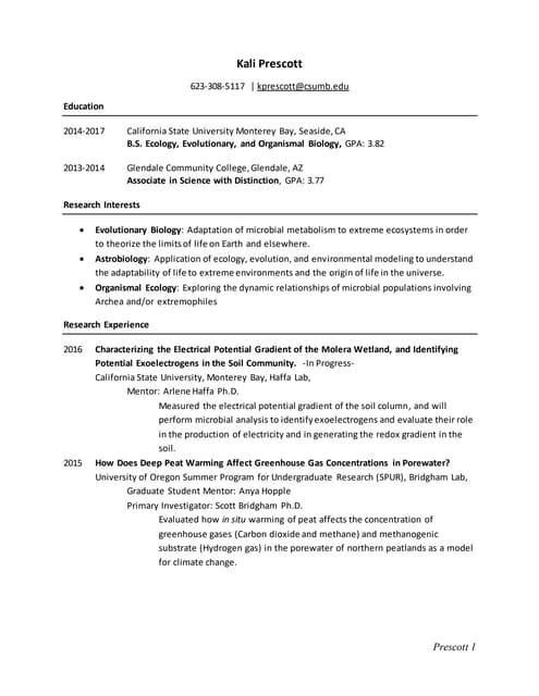 Richardson Resume | PDF