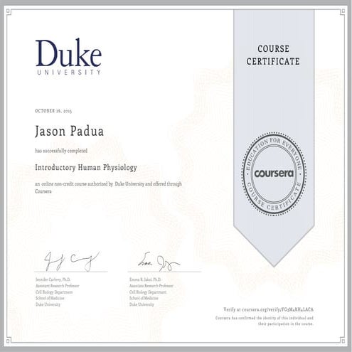 Duke Physiology | PDF