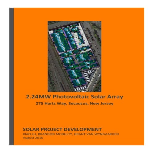 2.24 MW Solar Project Proposal | PDF