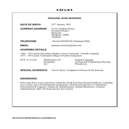 Resume current | DOC