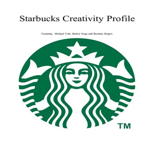 Starbucks Creativity Profile | DOCX