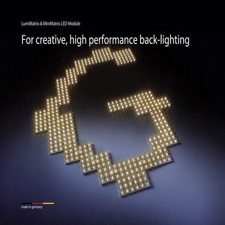 led matrix catalog | PDF | Interior Decorating | Home & Garden