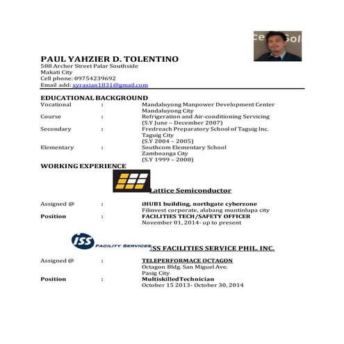 paul new resume | DOCX