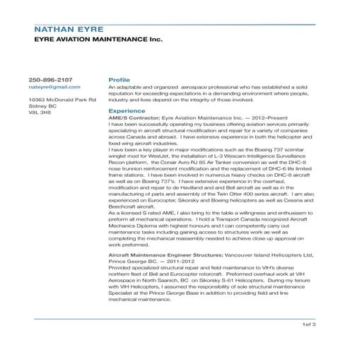 Resume June 2015 | PDF