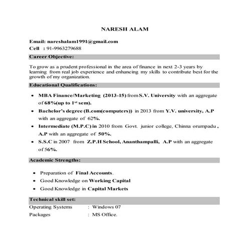 NARESH | DOCX | Business | Business and Finance