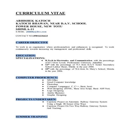 YD resume | DOCX