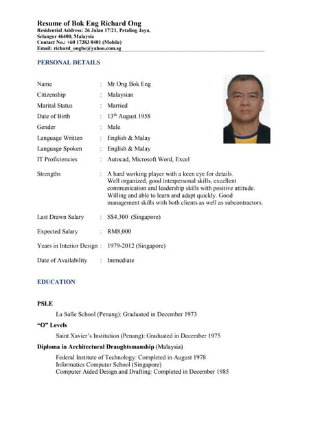 Resume - Dwayne1 | PDF
