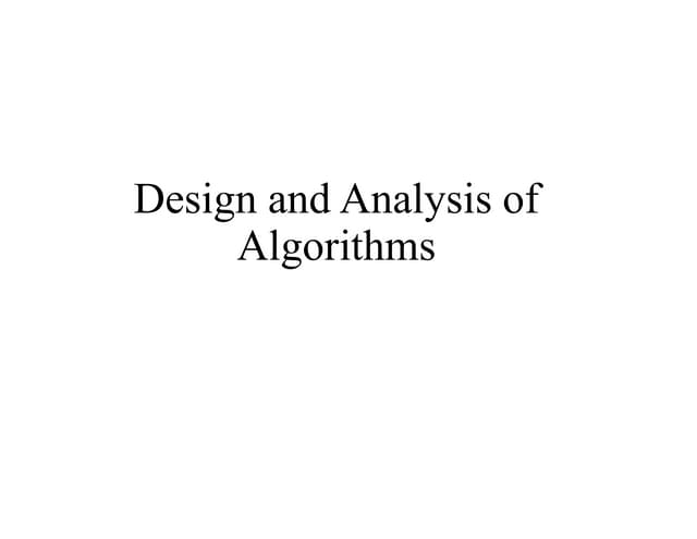 Data Analysis And Algorithms Lecture 1 Introduction Pdf 3352