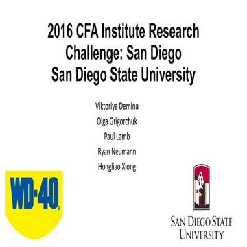 WDFC Presentation (1) | PPTX