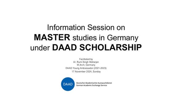 DAAD Scholarship in Germany 2023.pptx