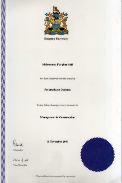 Certificate-Degree | PDF