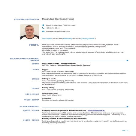 Jasper Simoens CV LinkedIn | PDF