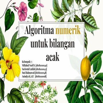 Random Numbers | PPT