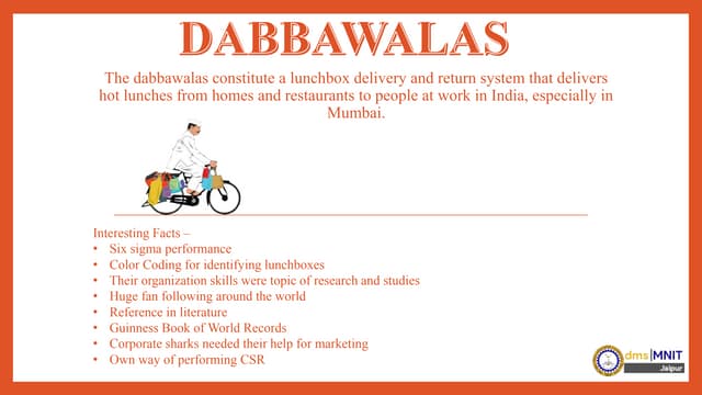 Dabbawala case study | PPTX