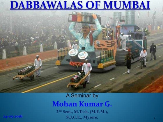 Mohan Kumar G presentations