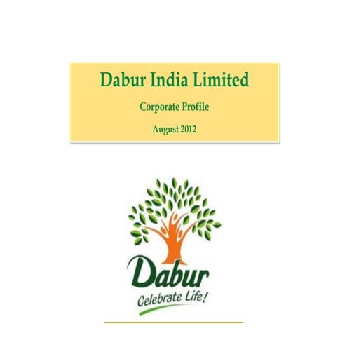 Dabur presentation | PPTX