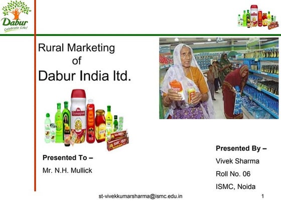 distribution channel of dabur | PPT