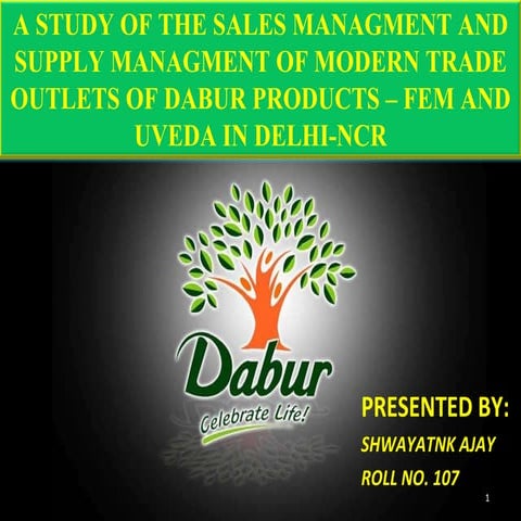 Dabur final | PPT