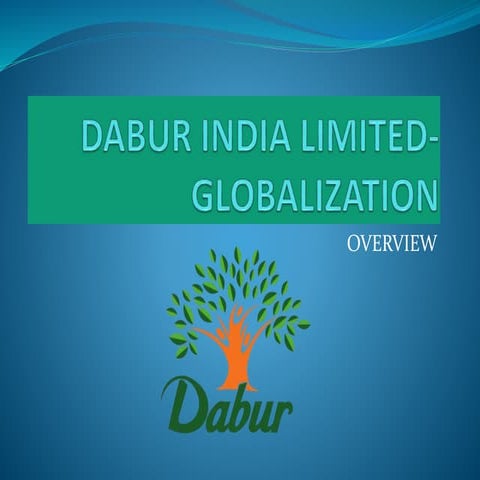 DABUR INDIA LIMITED- GLOBALIZATION.pptx