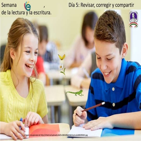 Semana E de la lectura y la escritura. Día cinco | PPTX