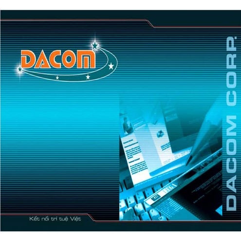 Dacom Ad Brochure | PPT