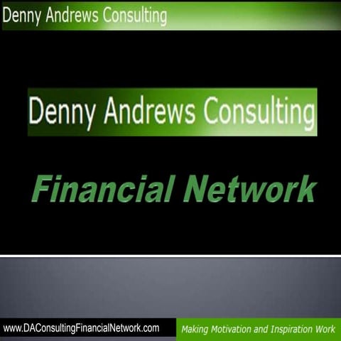 Da Consulting Financial Network | PPTX