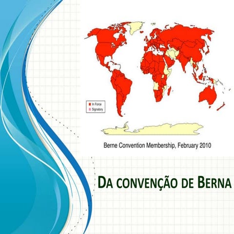 Da convenção de berna | PPTX