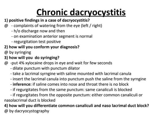 Dacrocystography | PPTX