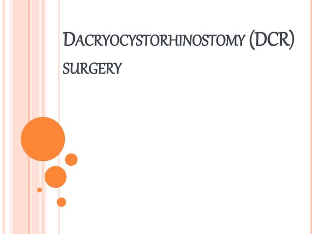 Dacrocystography | PPTX