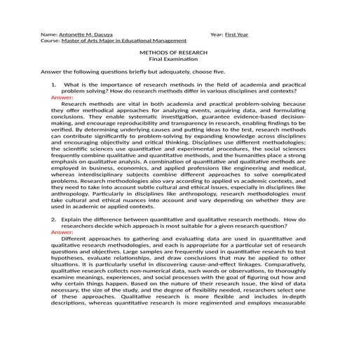 DACUYA_research-methods-final.docx Method | PDF