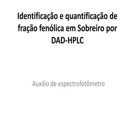 Dad hplc | PPTX