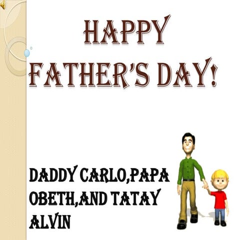 happy father's day | PPT