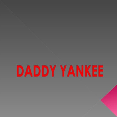 Daddy yankee | PDF