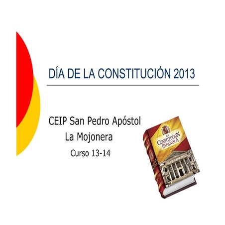 Día de la constitución ppt | PPSX