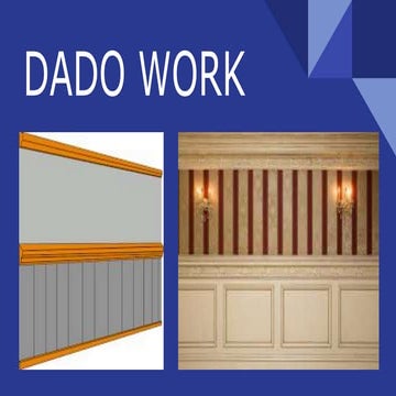 Dado.pptx Marble specifications of Dado work | PPTX