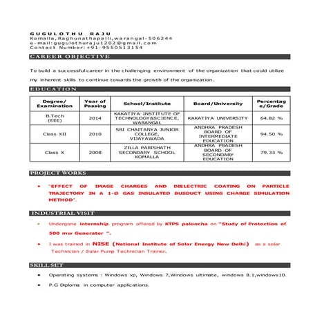 RAJ resume (1) | PDF