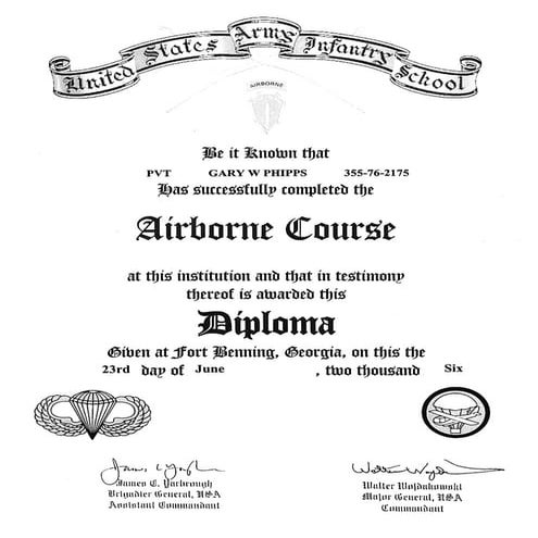 Airborne Course | PDF