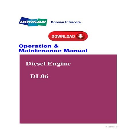 Daewoo Doosan Dl06 Diesel Engine Service Manual.pdf
