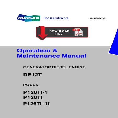 Daewoo Doosan P126ti Operation And Maintenance Manual.pdf
