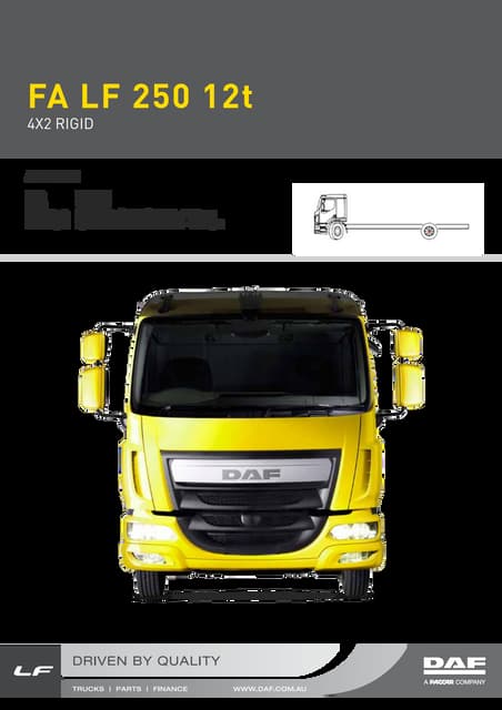 Croner lke210-h25-spec-sheet | PDF | Commercial Trucks | Auto Body Styles