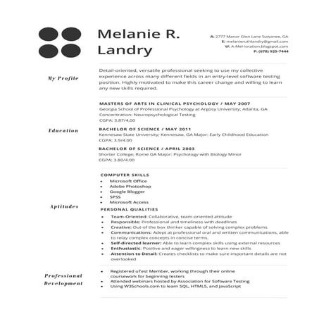 Landry_Resume | PDF