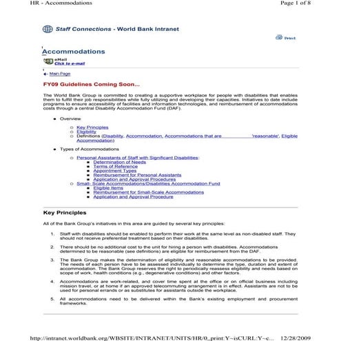 Daf accommodation fund rules | PDF