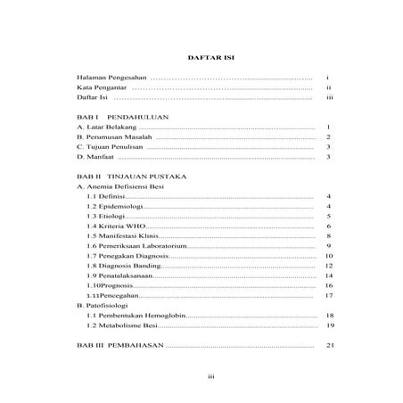Daftar isi | PDF