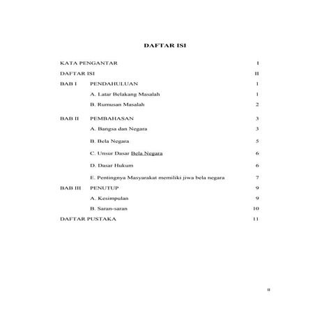 Daftar isi | DOC