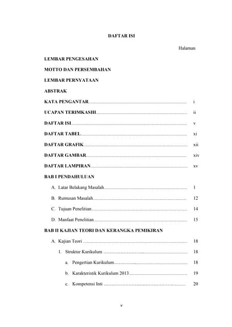Daftar isi | PDF