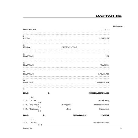 Daftar isi mas df2 | PDF