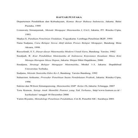 Daftar pustaka | PDF